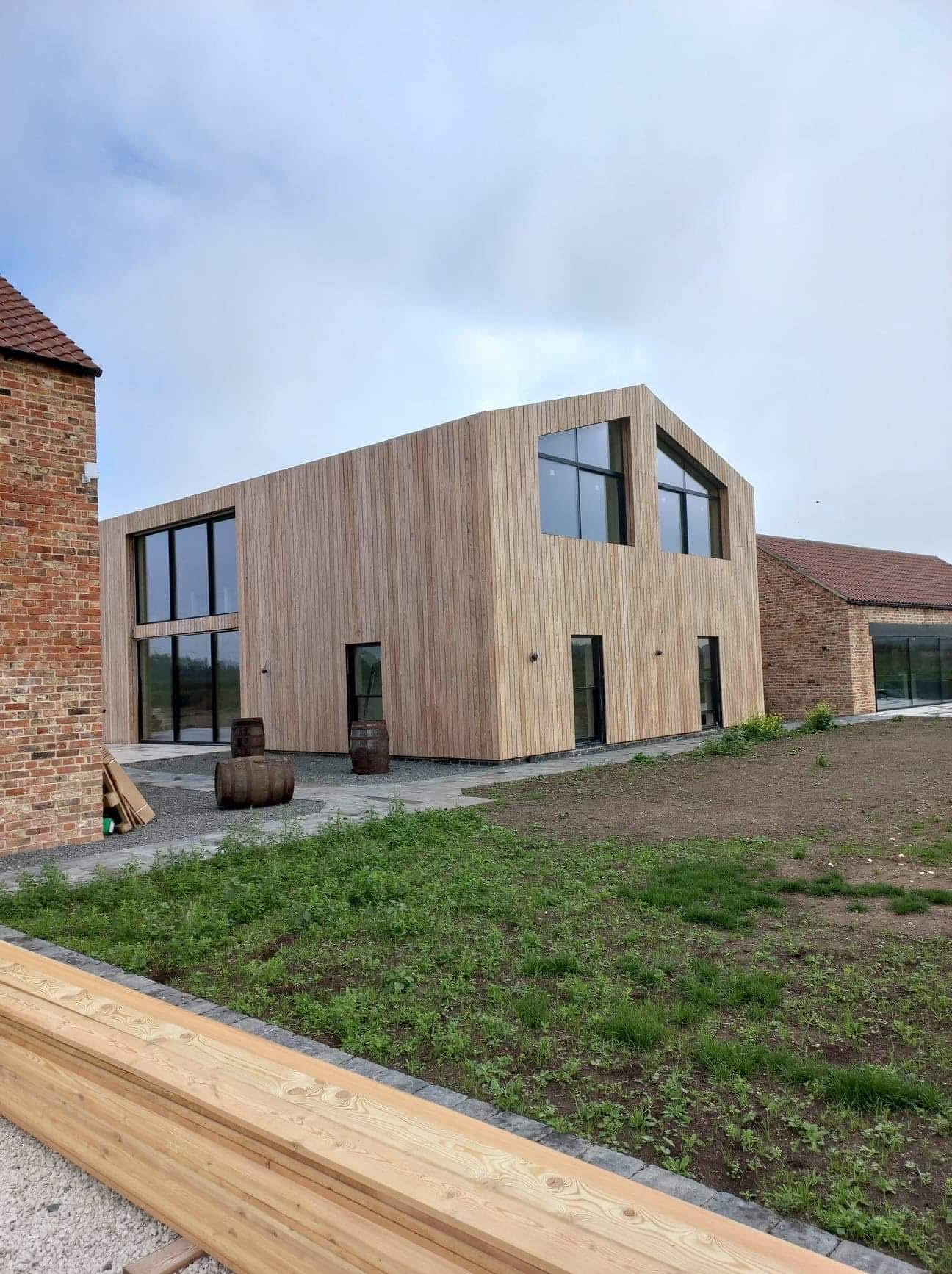 Canadian Larch Timber Cladding Boards | TGV