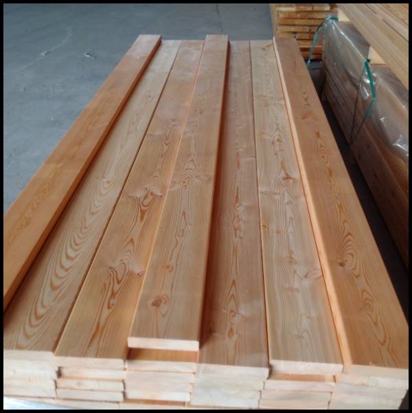 Siberian Larch Decking Boards A Grade Smooth - Timberulove