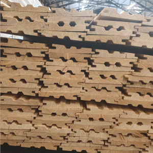 Hidden fix Siberian Larch Cladding Feather Edge- Timberulove