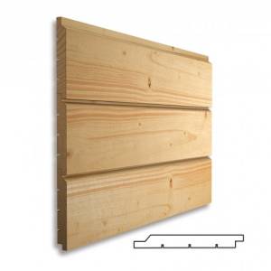 Canadian Larch Timber Cladding HalfLap A Grade | Timberulove
