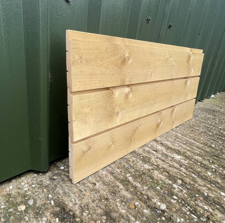 Treated Scandinavian Spruce Cladding boards Timberulove