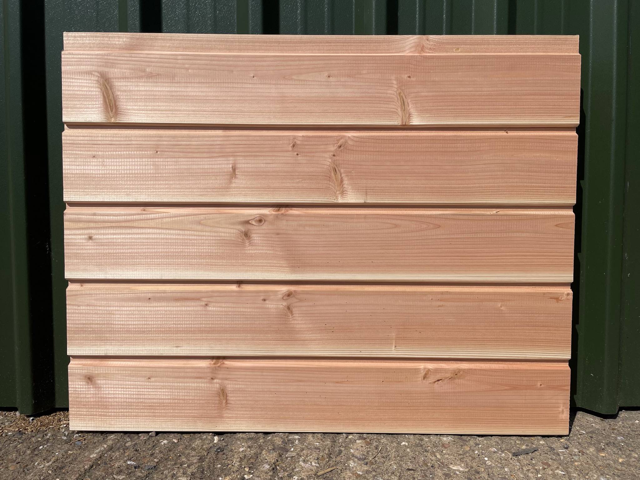Douglas Fir Timber Cladding HalfLap Hidden Fix | Timberulove
