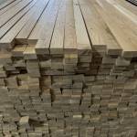 Solid oak internal cladding elements slats | Timberulove
