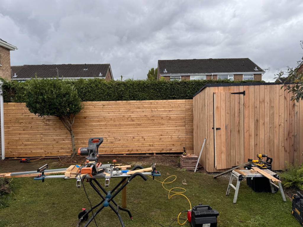 Treated Fence Slats Scandinavian Spruce - Timberulove