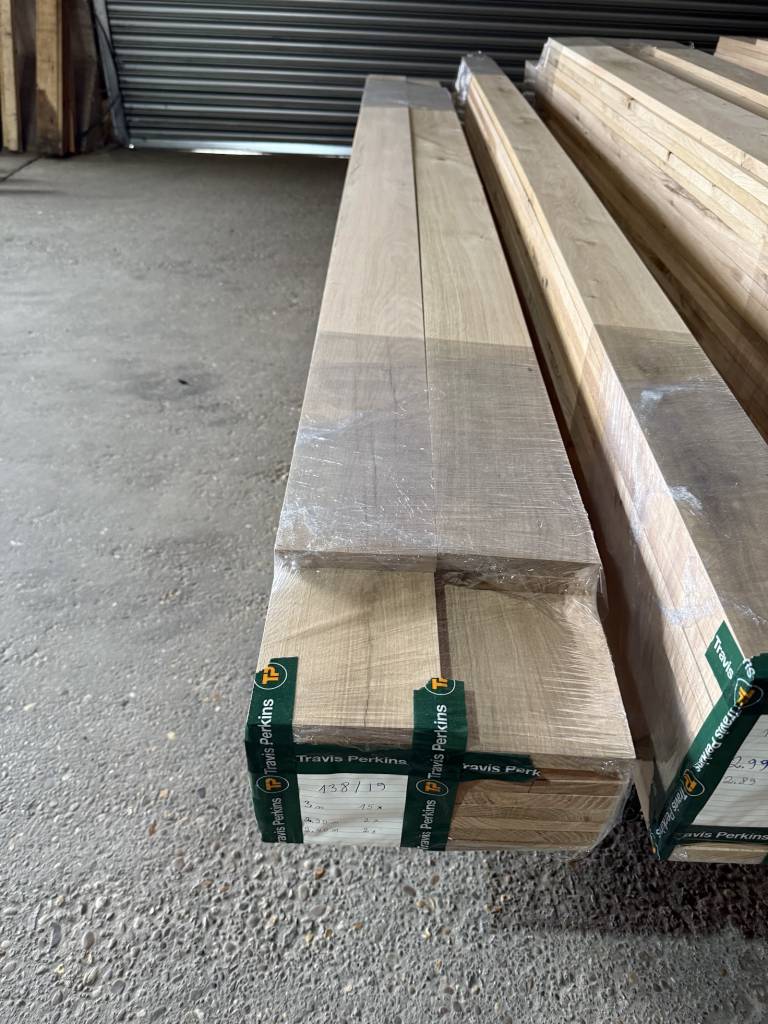 Hardwood Oak PAR Planed All Round Slats | Timberulove